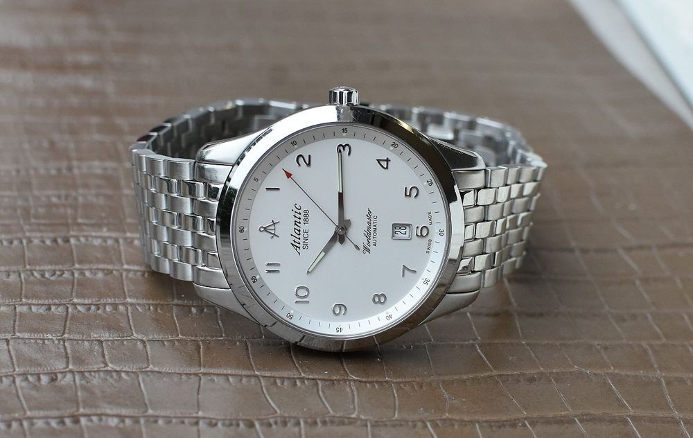 Atlantic Worldmaster Autom.42mm, Stahlband mit Faltschliesse (Gebraucht ...
