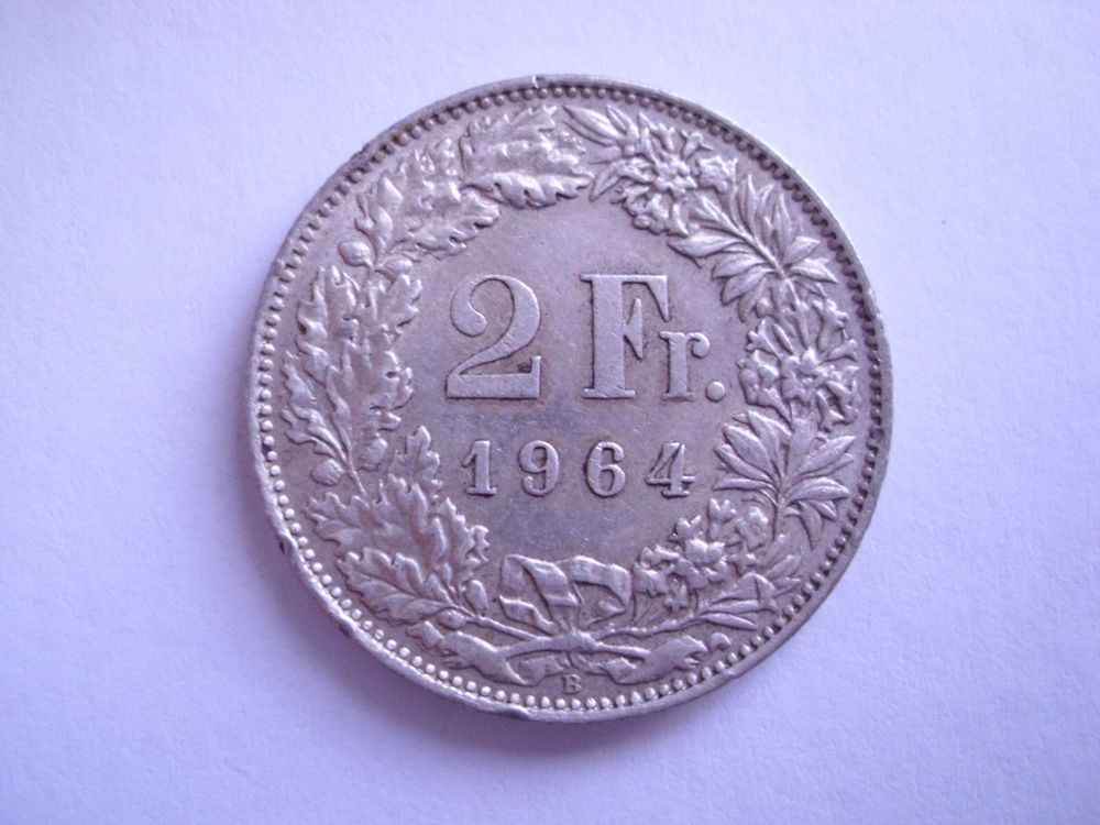 2 Franken 1964 (Gebraucht) in Birsfelden für CHF 5.5 – mit Lieferung auf Ricardo kaufen