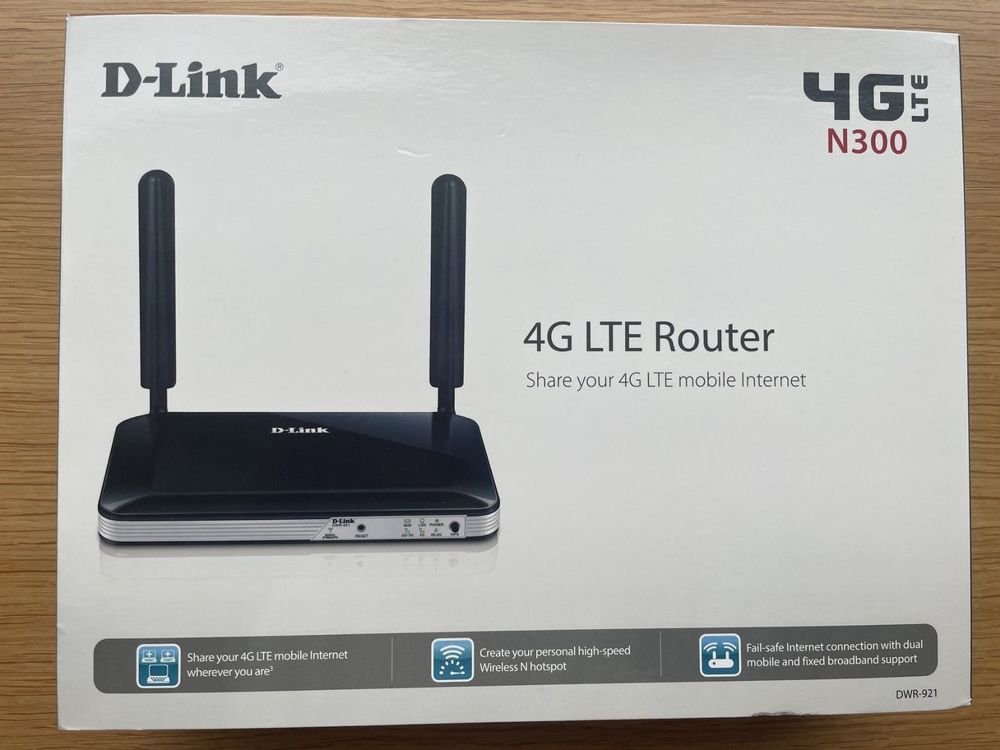 4G-LTE Router D-Link DWR-921 | Kaufen auf Ricardo