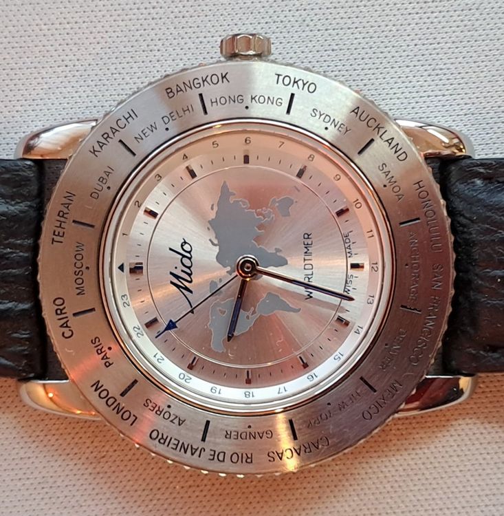 Mido Worldtimer Vintage (Neu (gemäss Beschreibung)) in Biel/Bienne für ...