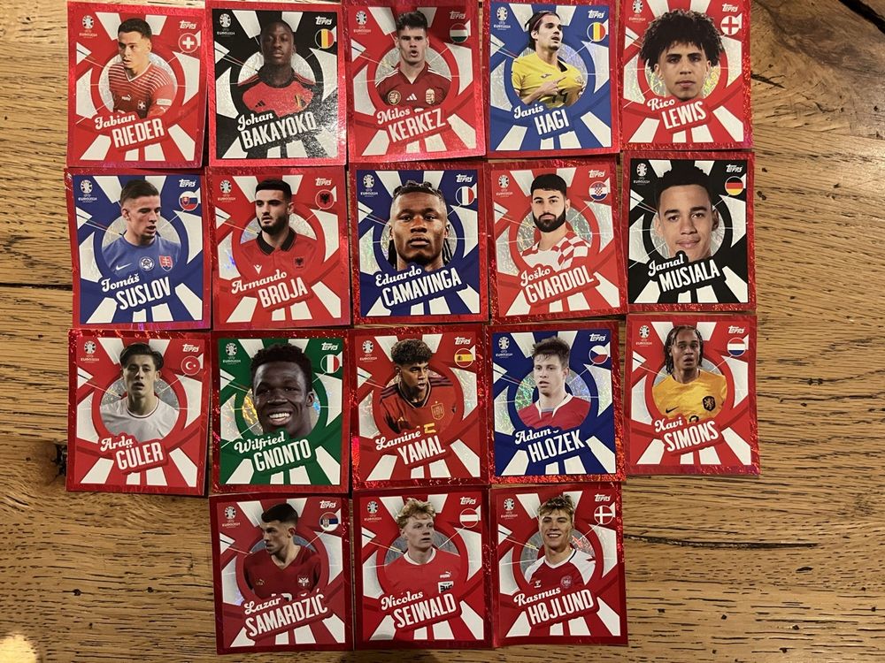 UEFA EURO 2024 TOPPS Sticker 18x PTW | Kaufen auf Ricardo