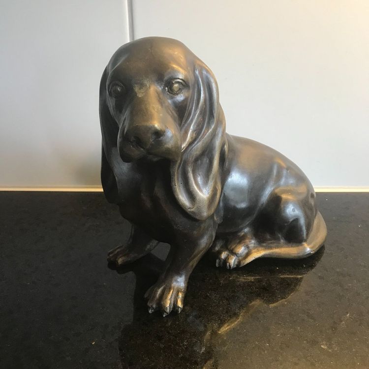 >TOP: grosser XXL Figur Skulptur HUND DACKEL BRONZE JAGD ! (D'occasion) à Küsnacht ZH pour CHF ...