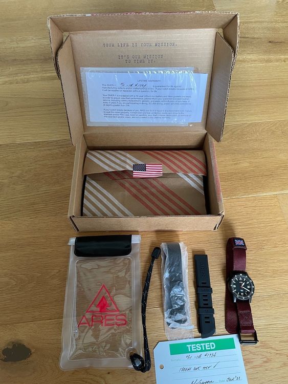 Ares Mission Timer Diver Watch (Gebraucht) in Schöfflisdorf für CHF 675 ...