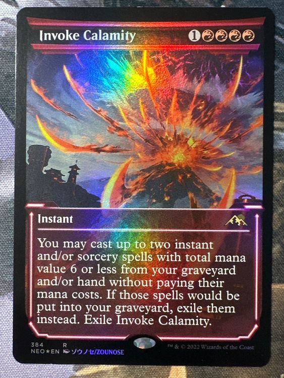 Invoke Calamity FOIL Variant 384 Boosterfrisch (Neu (gemäss ...