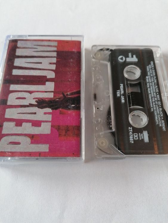 Pearl Jam - Ten - K7 MC (Gebraucht) in LAUSANNE für CHF 11 – mit ...