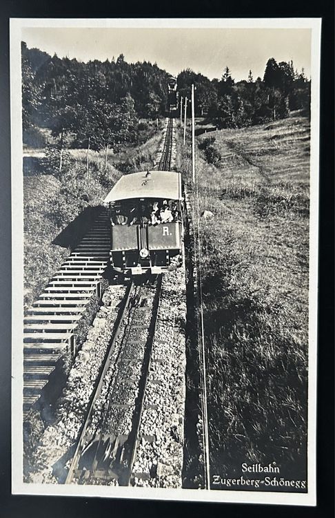 Zugerberg Schönegg Seilbahn (Gebraucht) in Horw für CHF 118 – mit Lieferung auf Ricardo kaufen