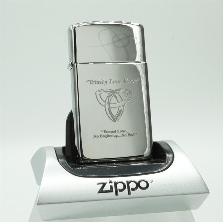 ZIPPO® SLIM-Trinity Love Knot-2009-GEZ | Kaufen auf Ricardo