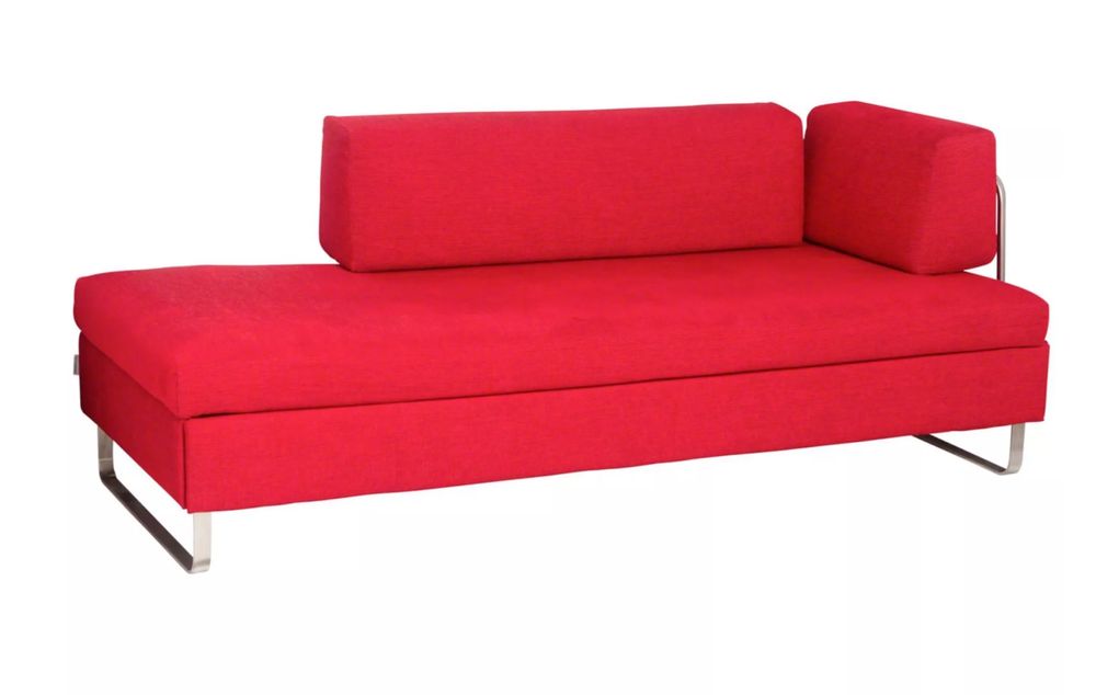 Doppelbett-Sofa mit Beistelltisch – Neupreis 5050 Franken | Kaufen auf ...
