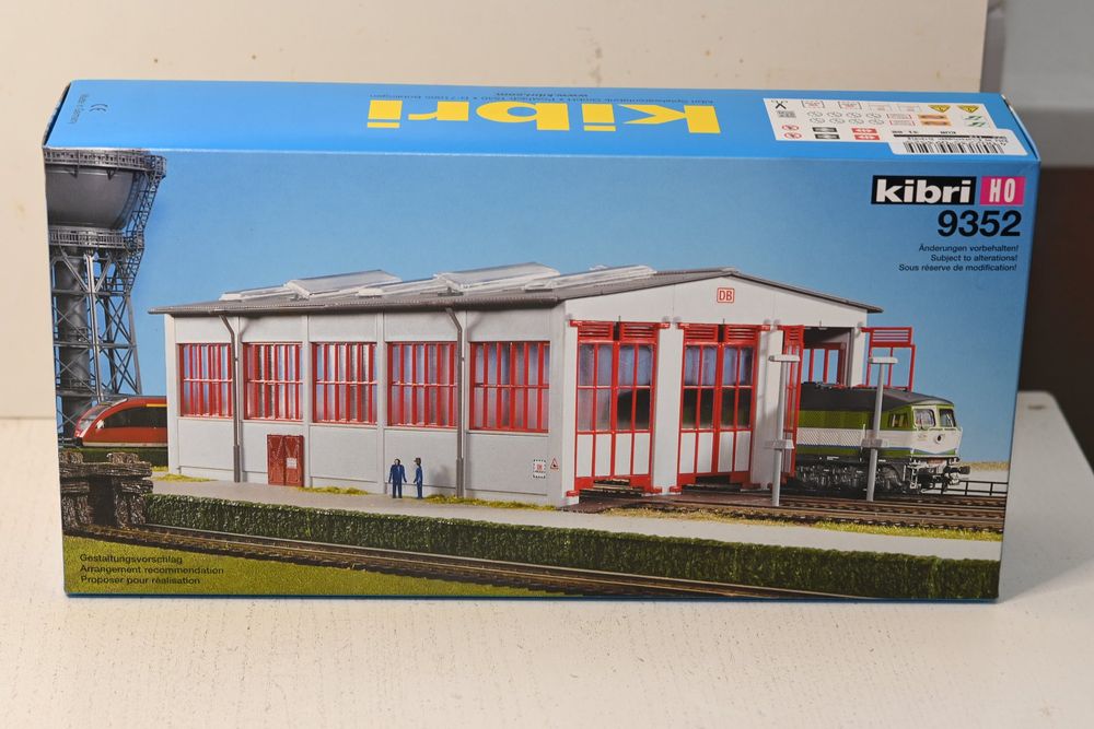 Kibri 9352 Lokschuppen 34x17.5x11 cm | Kaufen auf Ricardo
