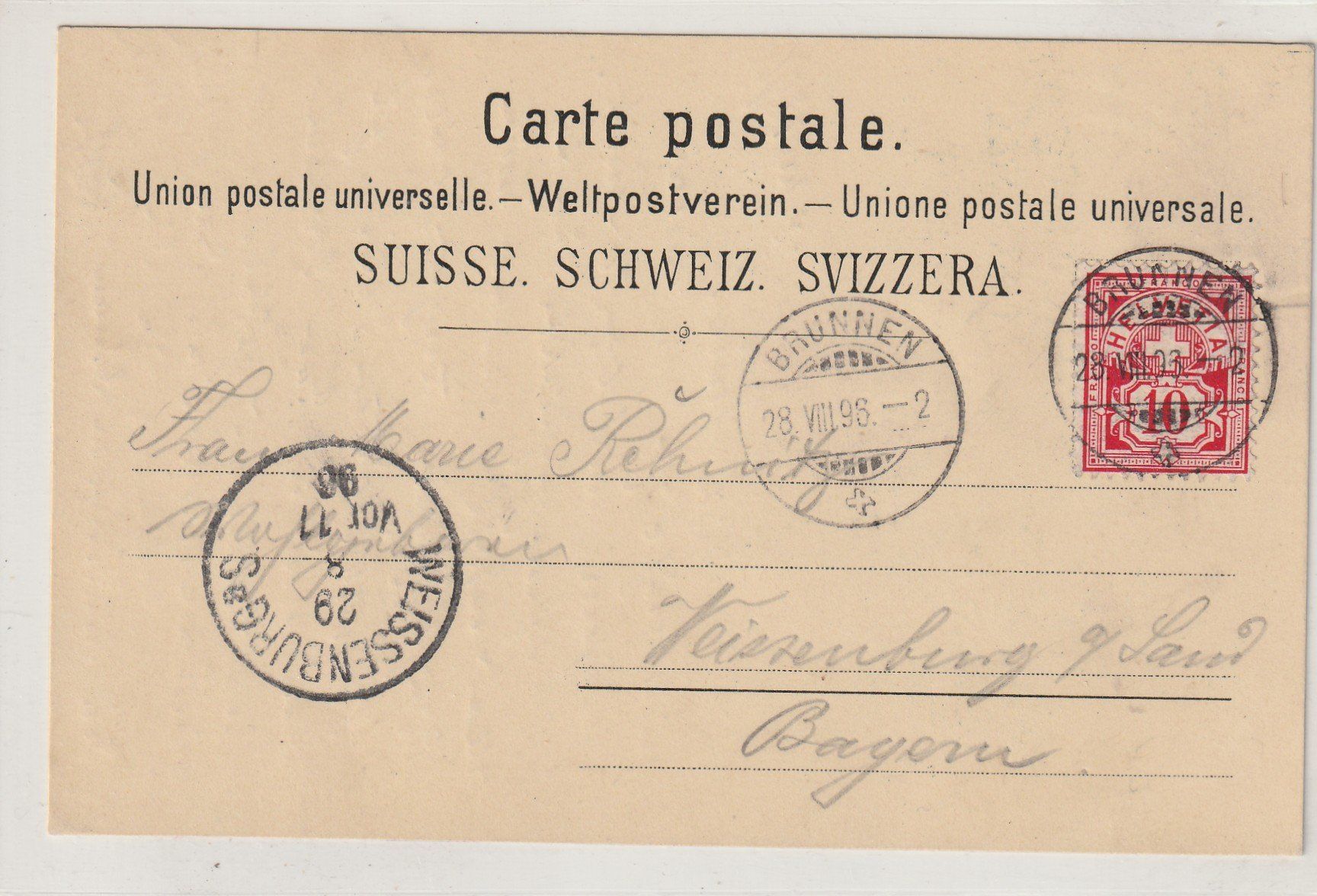 Brunnen Hotel Drossel Litho (Gebraucht) in Rorschacherberg für CHF 26 – mit Lieferung auf ...