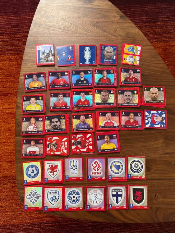 Topps Euro 2024 614/686 Sticker fast komplett ohne SP | Kaufen auf Ricardo