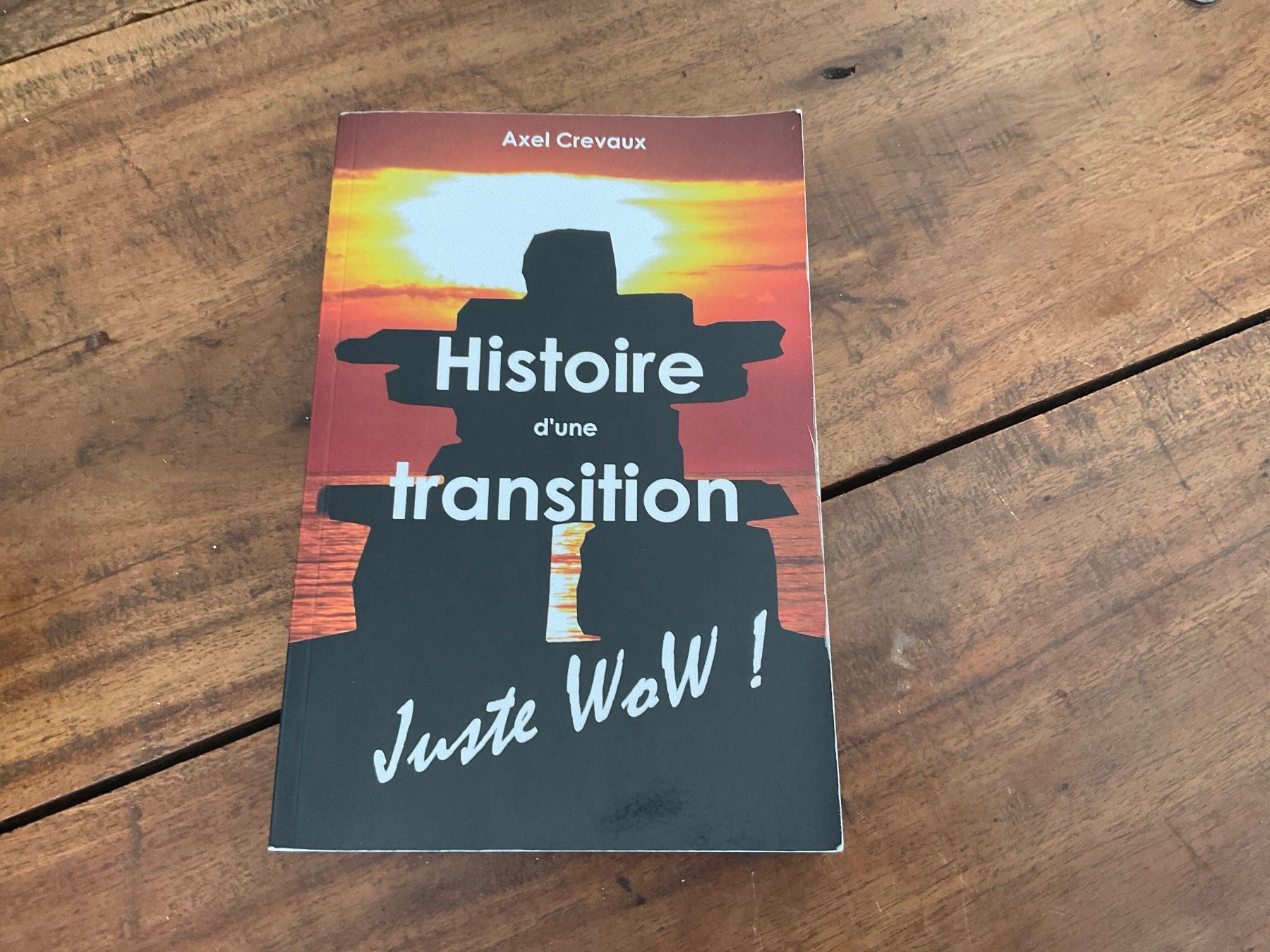 Histoire d'une transition - Axel Crevaux - Juste Wow ! (D'occasion) à ...