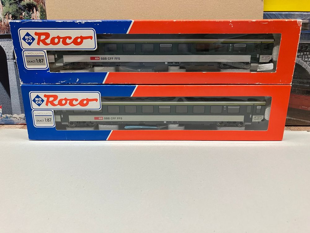 Roco 44883/.2 zwei SBB EW IV, A, Epoche IV/V, H0 | Kaufen auf Ricardo