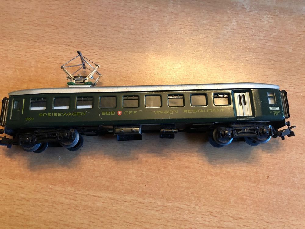 Märklin 348/2 Speisewagen der SBB, grün (Gebraucht) in Glattfelden für CHF 15 – mit Lieferung ...
