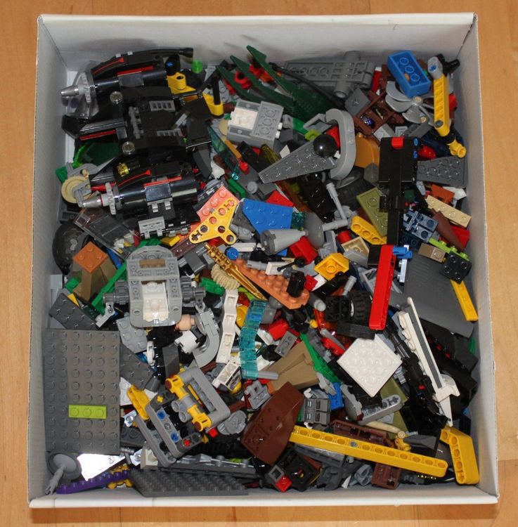 ca. 1.5 kg bunt gemischte Lego's (Gebraucht) in Wittnau für CHF 46 – mit Lieferung auf Ricardo ...