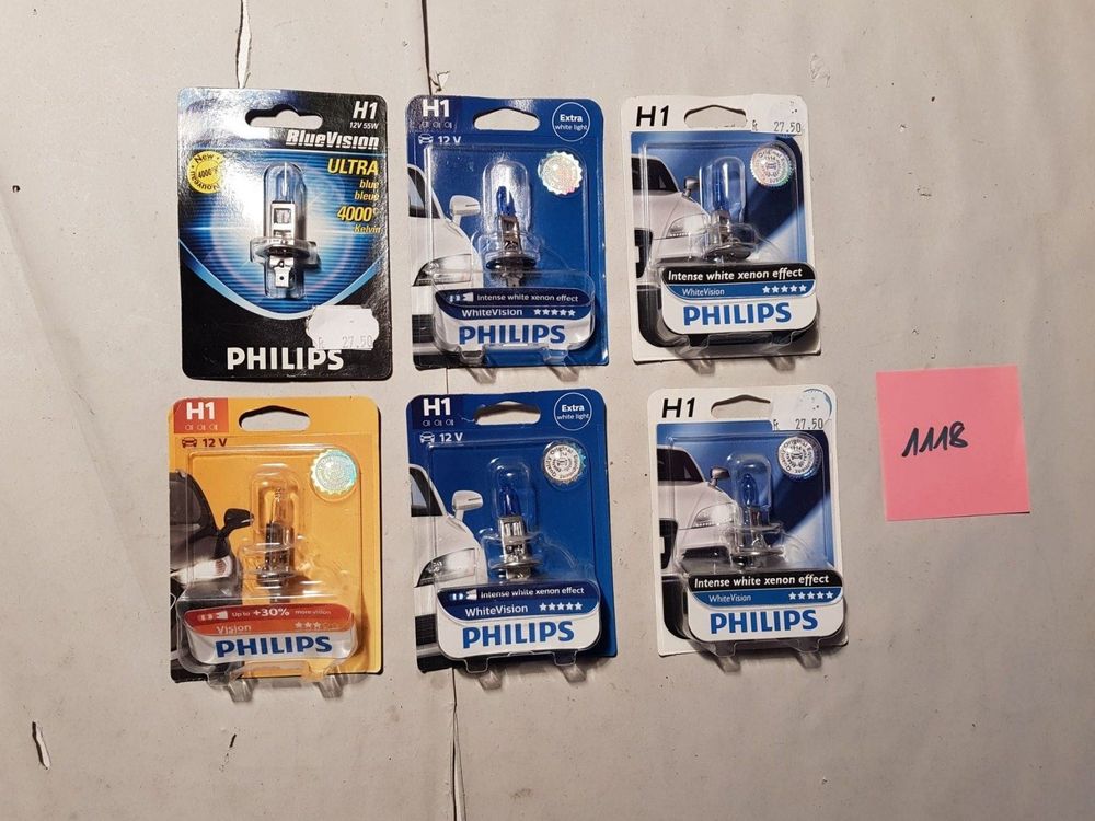 Neuwaren Restposten Autolampen Philips ab 1.- (Neu und originalverpackt ...