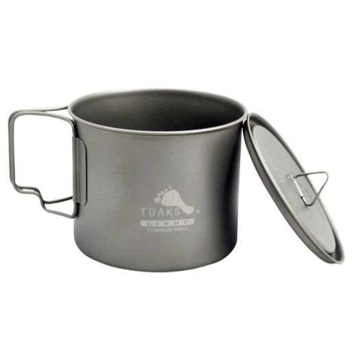 TOAKS Titanum Pot 550 ml, Ultralight, mit Deckel | Kaufen auf Ricardo