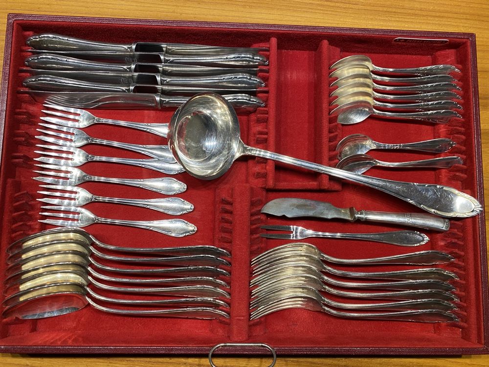 Tafelsilber Wellner Patent 90 36-teilig | Kaufen auf Ricardo