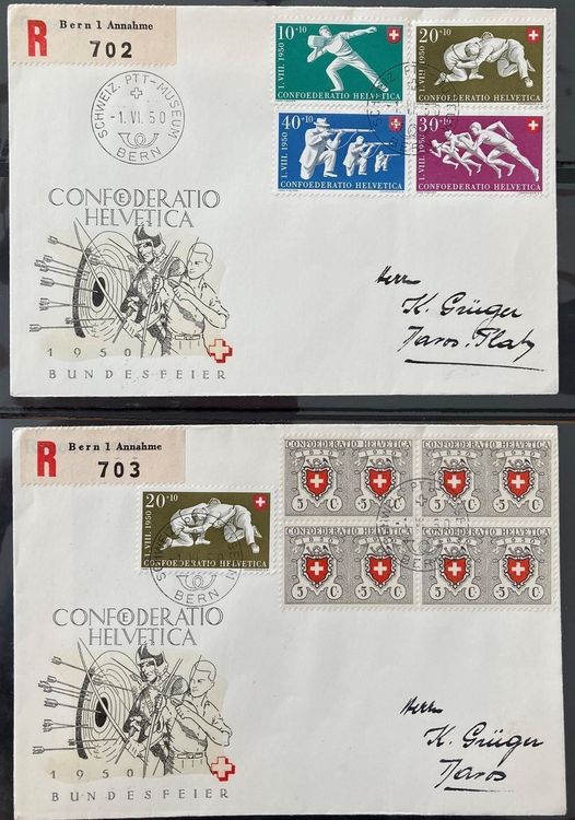 R-FDC Pro Patria 1950 illustriert (Gebraucht) in Flawil für CHF 49 – mit Lieferung auf Ricardo ...