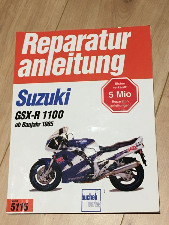 Reparaturanleitung Suzuki GSXR 1100 (Gebraucht) in Unterlunkhofen für CHF 20 – mit Lieferung auf ...