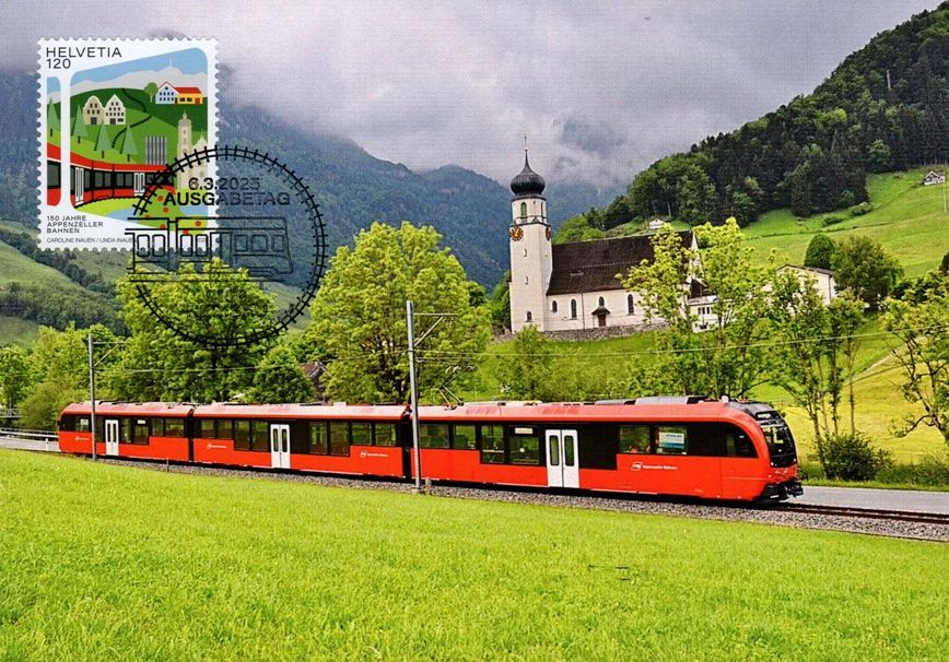 Maximumkarte Appenzeller Bahnen | Kaufen auf Ricardo