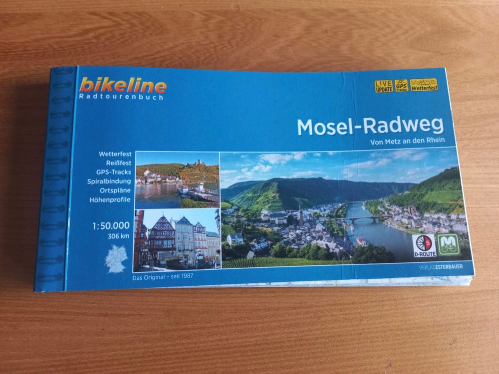 bikeline Radtourenbuch Mosel-Radweg (Gebraucht) in St. Margrethen SG für CHF 13 – mit Lieferung ...