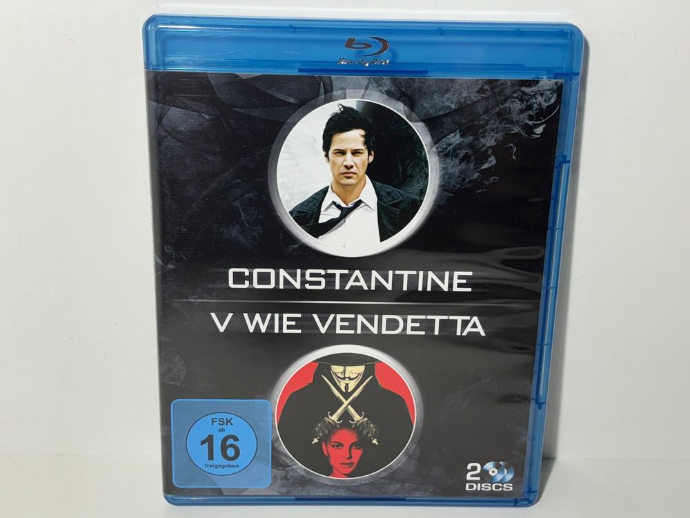Constantine & V wie Vendetta Blu Ray (Gebraucht) in Wilderswil für CHF ...