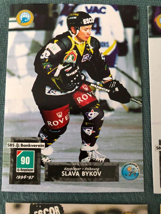 Bykov Khomutov Fribourg Gotteron Hockey Card (Gebraucht) in ...