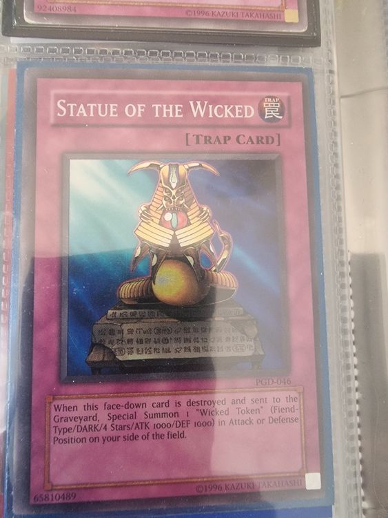 Yugioh Statue of the Wicked | Kaufen auf Ricardo