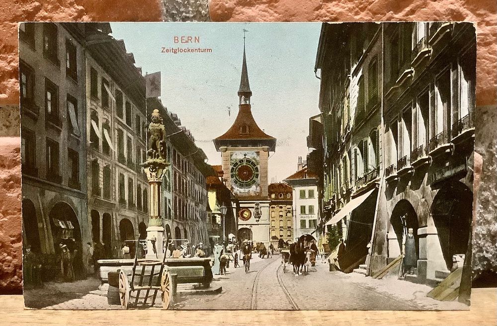 1907 Antike AK - BERN Zytglogge - Belebt (Gebraucht) in Root für CHF 1 – mit Lieferung auf ...