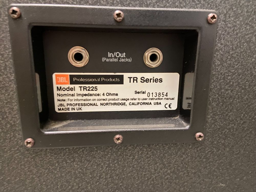 JBL Boxen TR-Series TR225 | Kaufen auf Ricardo