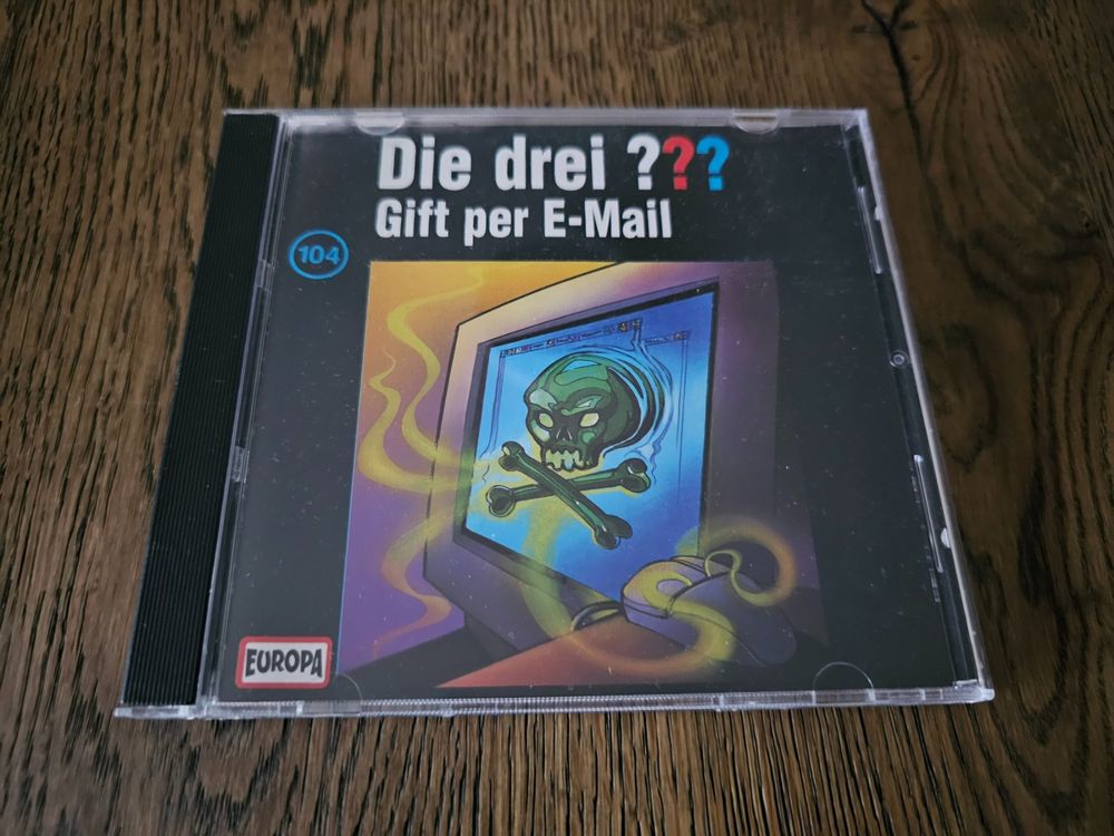 Die drei Fragezeichen 104 - Gift per E-Mail (CD) | Kaufen auf Ricardo
