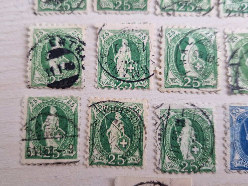 Stehende Serie "B", Kat 130.-, ab 1.- (Gebraucht) in Burgdorf für CHF 1 ...