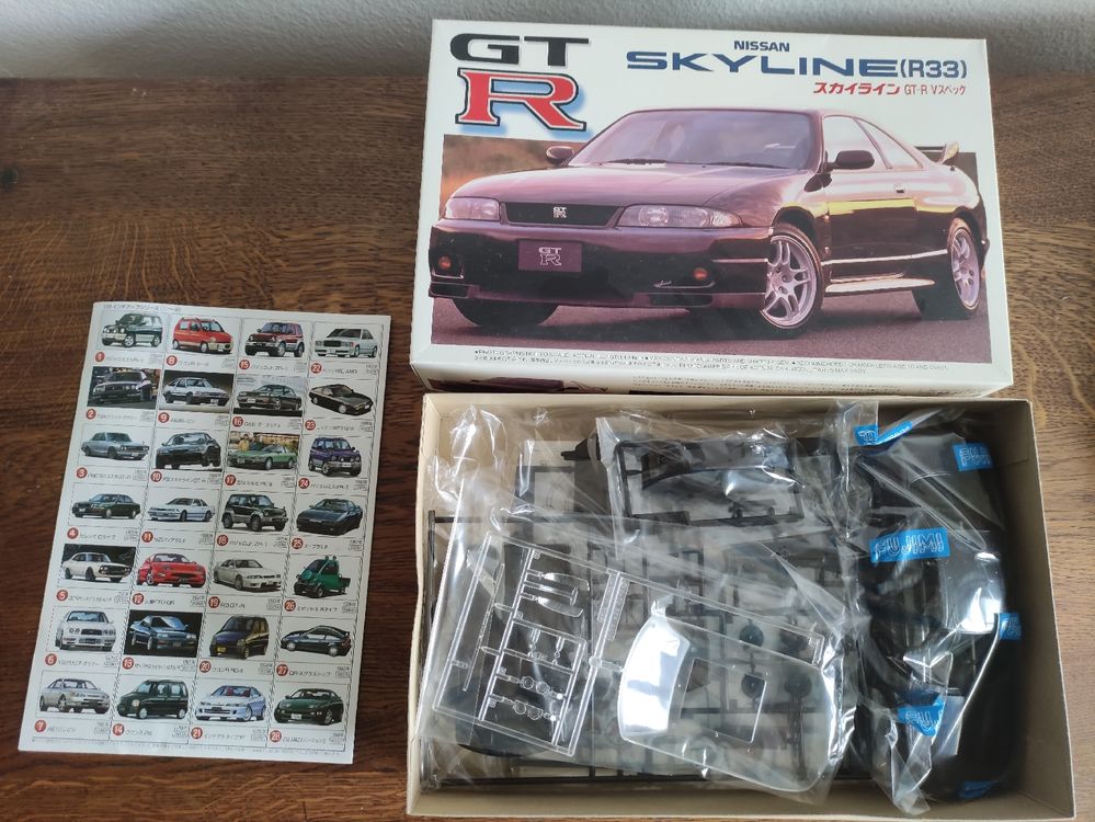 Skyline GTR Model Car Kit Fujimi 1/24 | Kaufen auf Ricardo