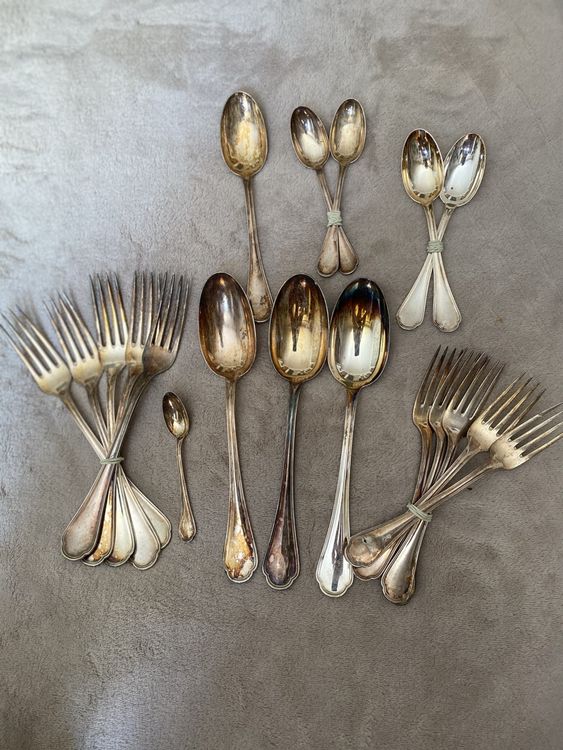 Jezler Silberbesteck 800er, 19-teilig (Gebraucht) in Zürich für CHF 490 – mit Lieferung auf ...