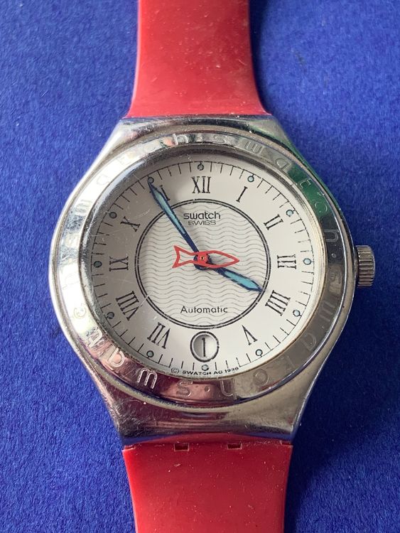 Swatch irony red | Kaufen auf Ricardo