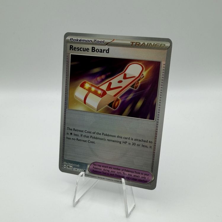 Pokemon Rescue Board Poke Ball Prismatic Evolutions (Gebraucht) in ...