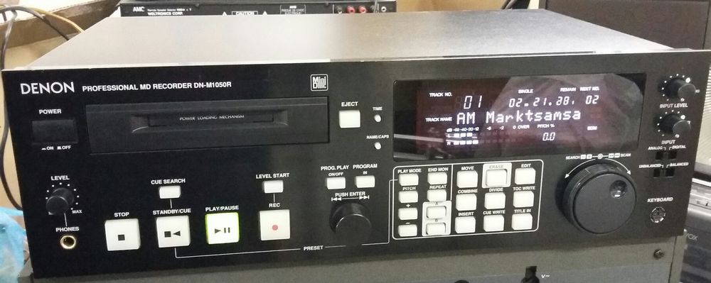 Denon DN-M1050R professional MD MiniDisc Recorder (Gebraucht) in ...