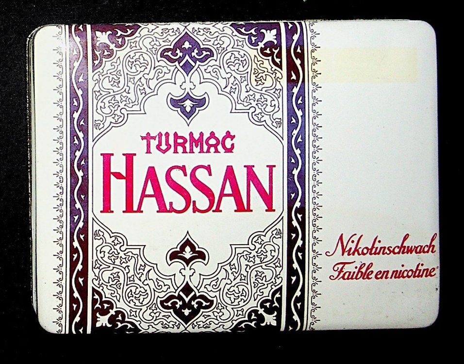 TURMAC HASSAN BOÎTE A CIGARES EN TÔLE /N495 | Kaufen auf Ricardo