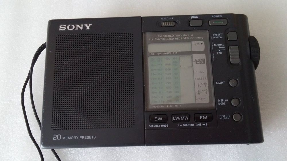 Sony ICF SW40 Radio Weltempfänger | Kaufen auf Ricardo