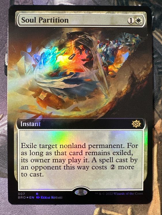 Soul Partition FOIL Variant 307 Brothers War (Neu (gemäss Beschreibung ...
