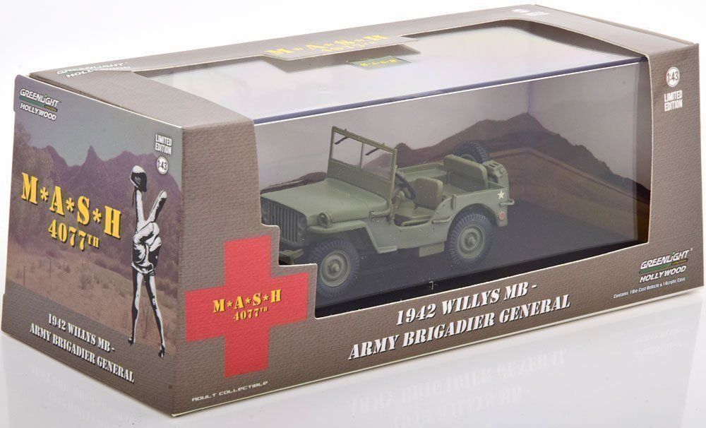 Jeep Willys MB Army 1942 " TV-Serie MASH 1972-1983 oliv" (Neu und ...