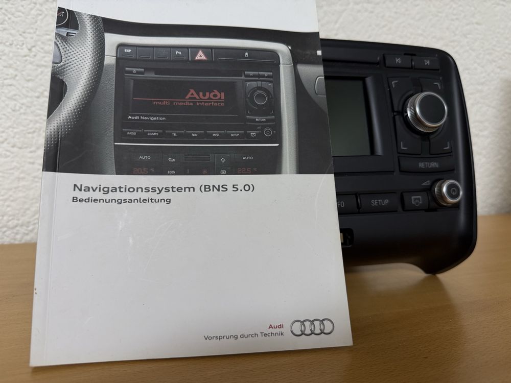 AUDI RADIO MMI NAVIGATION BNS 5.0 FÜR A3 / TT MODELL (Gebraucht) in ...