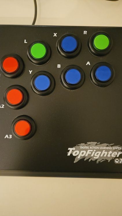 TOP FIGHTER SNES Arcade Stick / Controller / Retro QJ Model | Acheter ...