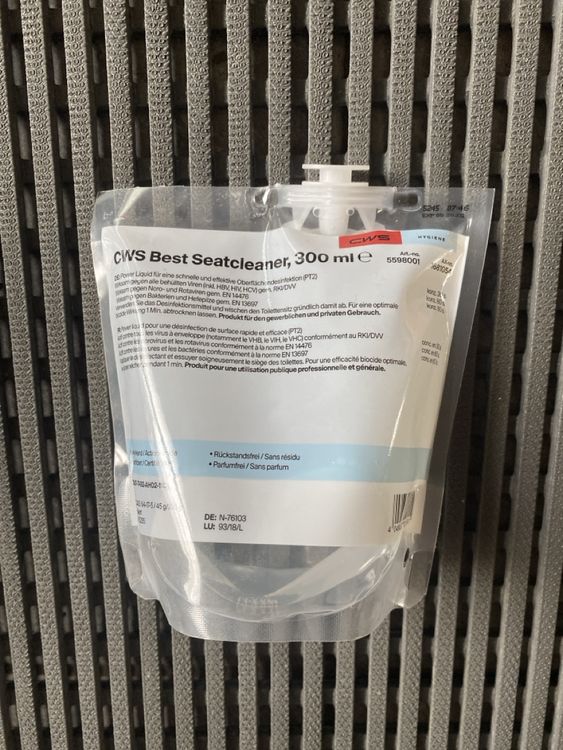 CWS Best Seatcleaner 300ml - Desinfektion für unterwegs! (Neu und ...