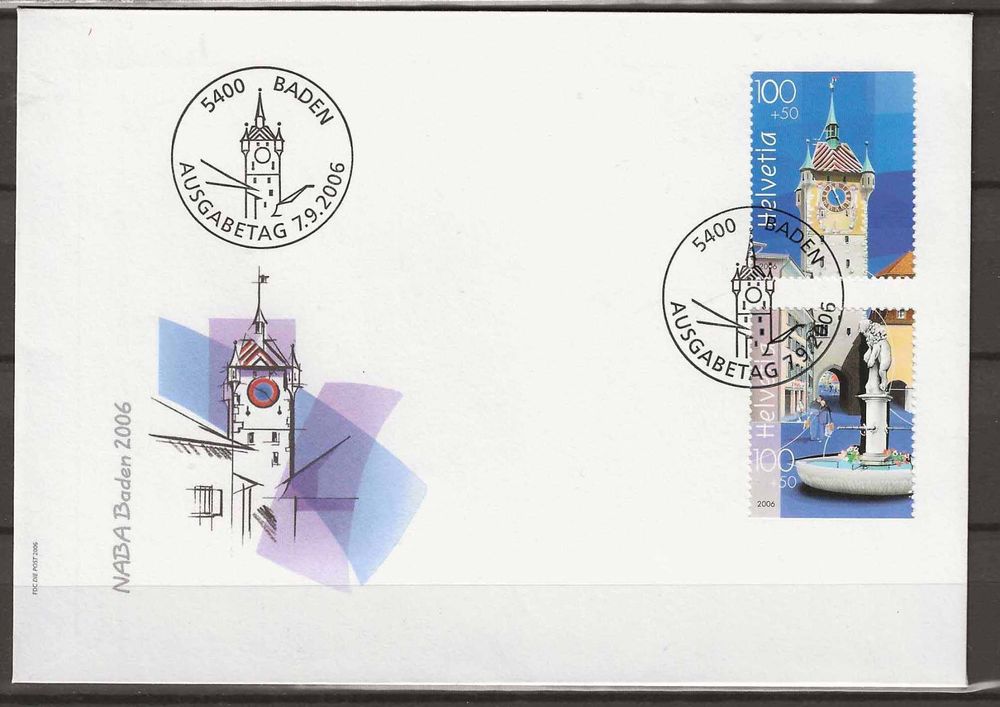 FW094 - FDC NABA 2006/II timbres séparés (Neu und originalverpackt) in ...