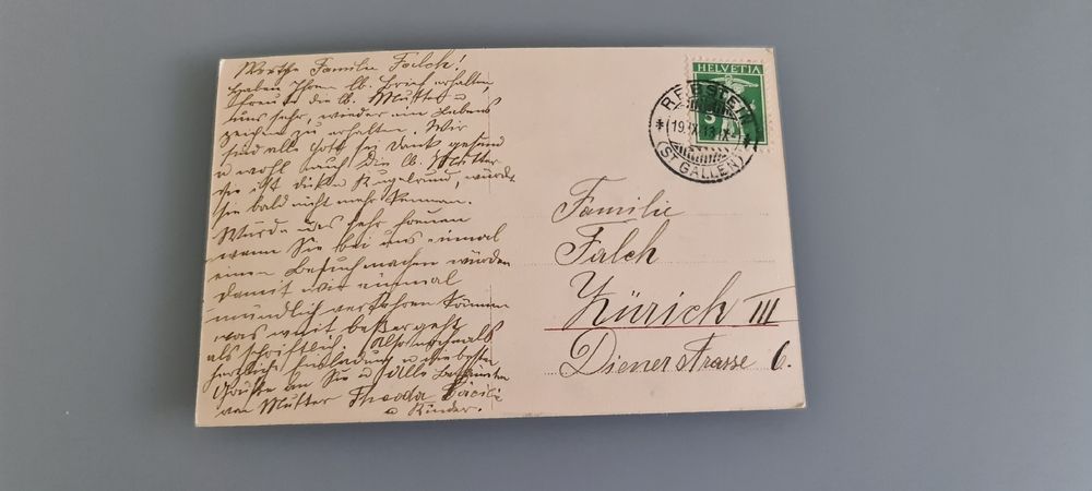 Rebstein St Gallen Rheintal Dorfansicht Karte Sammler Kaufen Auf