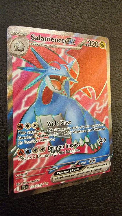 Salamence Ex 177/159 - Journey Together (EN) - Pokémon Card (Gebraucht ...