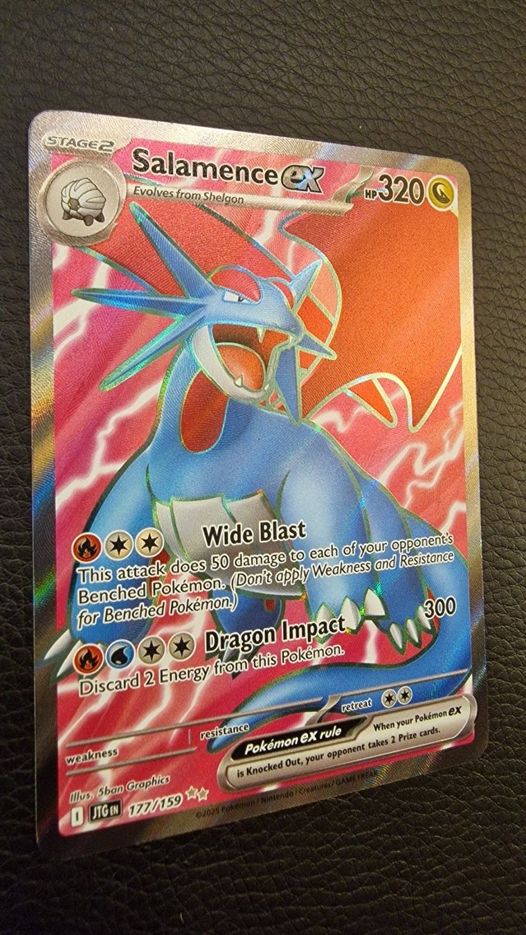 Salamence Ex 177/159 - Journey Together (EN) - Pokémon Card (Gebraucht ...