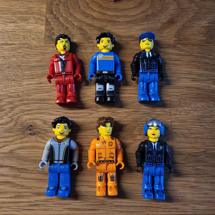 6x Lego Jack Stone Figuren (Gebraucht) in Laufen für CHF 3 – mit ...